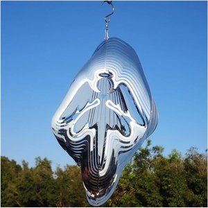 Accents | Angel Wind Spinners Outdoor Metal Large Angels Figurines ...